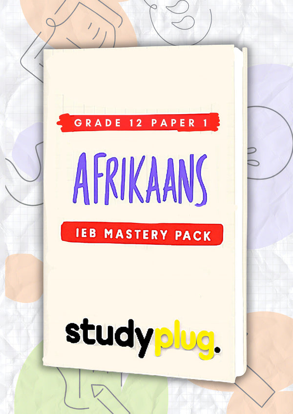 Afrikaans FAL P1 & P2 Study Guide 2026 – StudyPlug